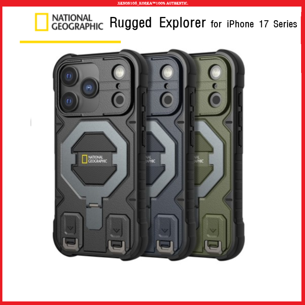 (National Geographic) MagFit Rugged Explorer Mobile Phone Case for ...