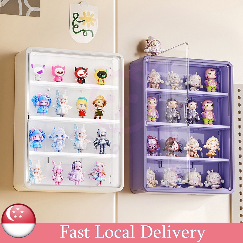 Wall Mounted Popmart Display Box 3 Layers Display Box Blind Box Display ...