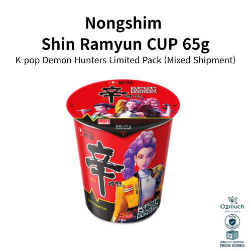 [Nongshim] Shin Ramyun Cup 65g | Hot & Spicy Korean Ramen + KDH Seal ...