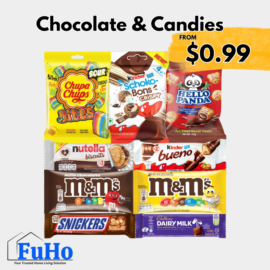 FuHo Chocolate & Candies | M&M | Kinder Bueno | Hello Panda | Cadbury ...