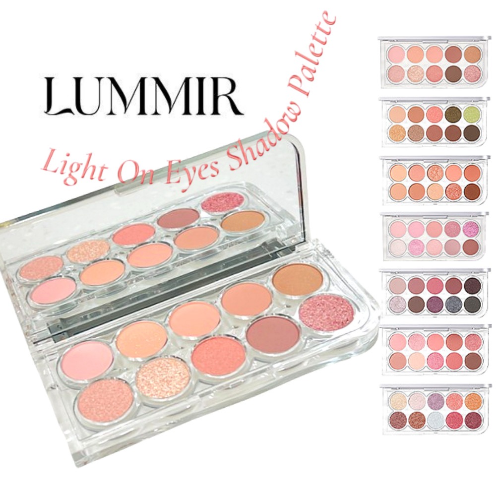 [LUMMIR] Light On Eyes Shadow Palette 7 types | Shopee Malaysia
