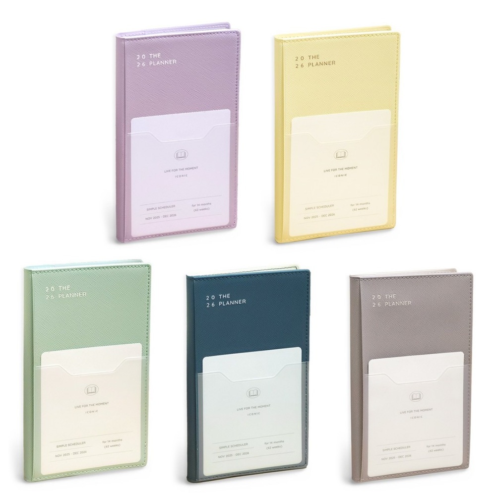 KOREA 2026 THE PLANNER S Diary Monthly Weekly Daily Planner Compact ...