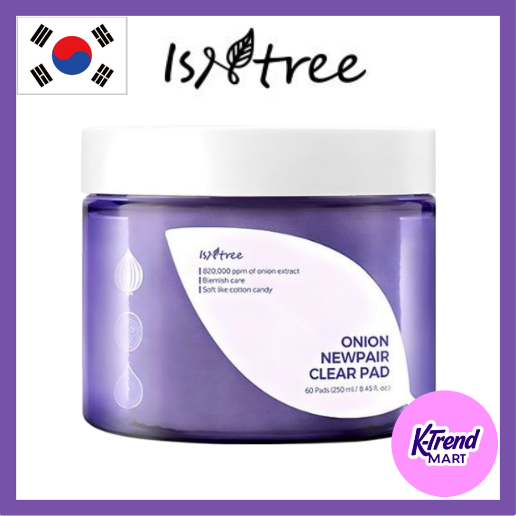 [Isntree] Onion Newpair Clear Pad 250ml, 60Pads | Shopee Malaysia