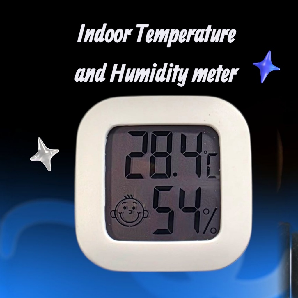 PINESEMI_ Indoor Temperature and Humidity meter _ Mini Electronic ...