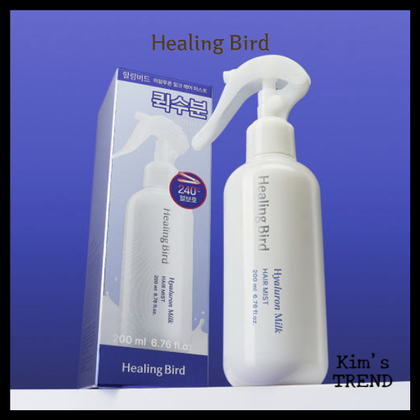 [Healing Bird] Hyaluron Milk Hair Mist (200ml) | Shopee Malaysia