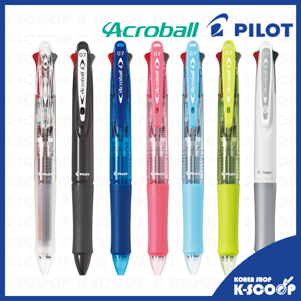 Pilot Acroball Ball 4in1 Multi Pen 0.7mm BKAB45F — Smooth Writing ...