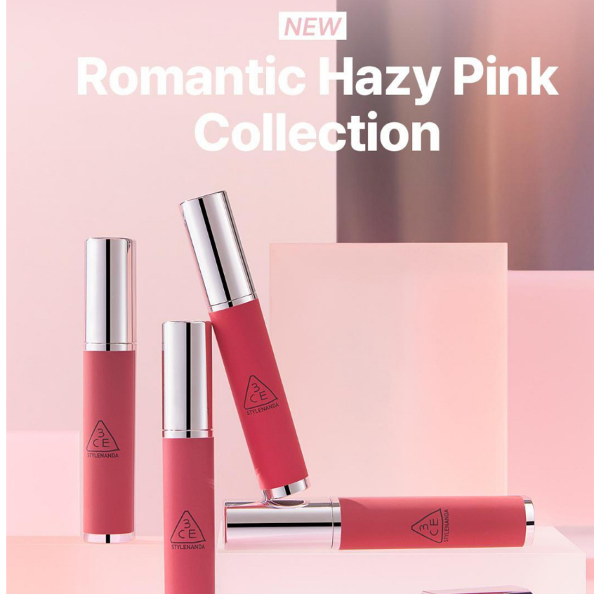 2025 New 3CE Hazy Lip Clay 4g Korea’s Best Beauty Brand Velvet Matte ...