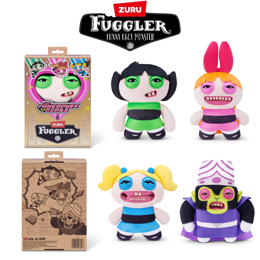 Fuggler X Powerpuff Girls Series Funny Ugly Monster 9inch Plush ...