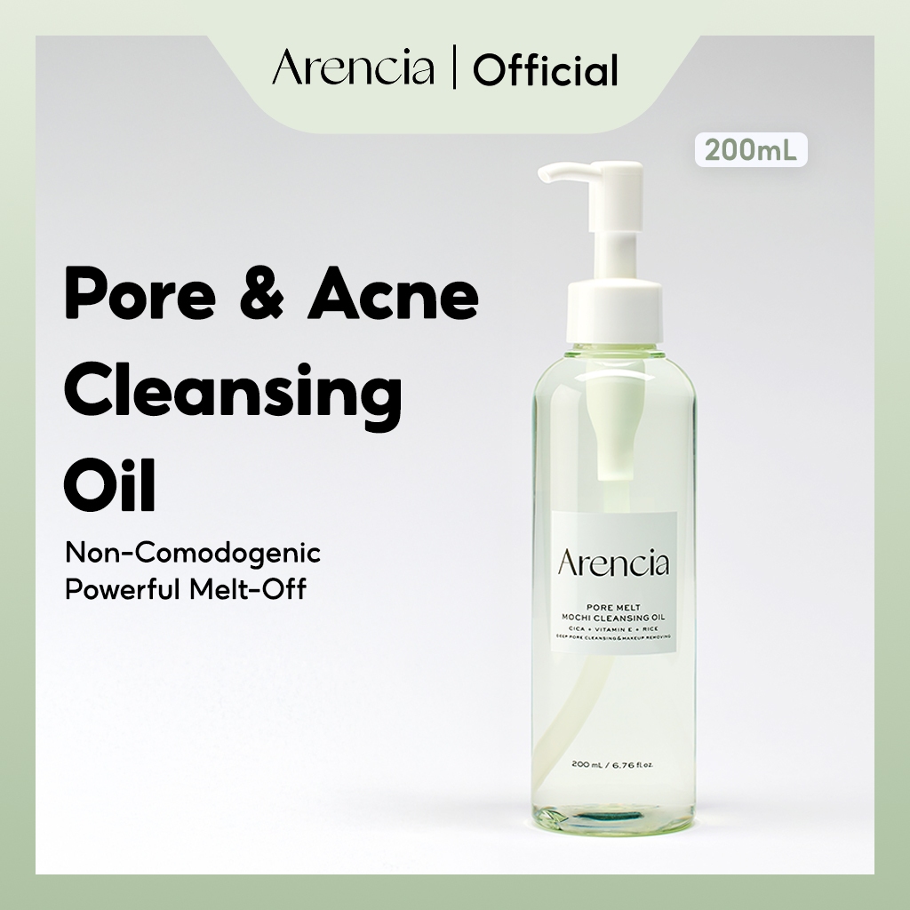 [Arencia] Pore Melt Mochi Cleansing Oil 200ml | Shopee Malaysia