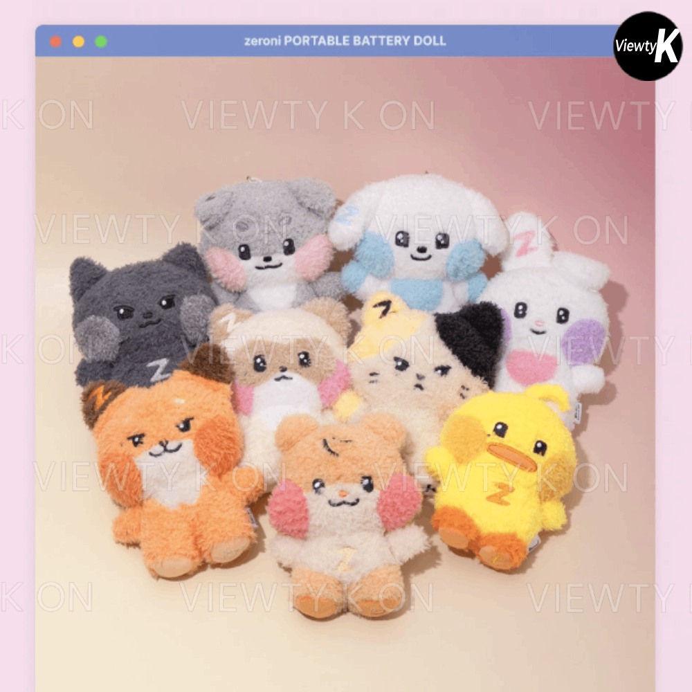 ZERONI ZB1 Charging Plush Keyring | Zerobaseone Fan Edition Collectible ...