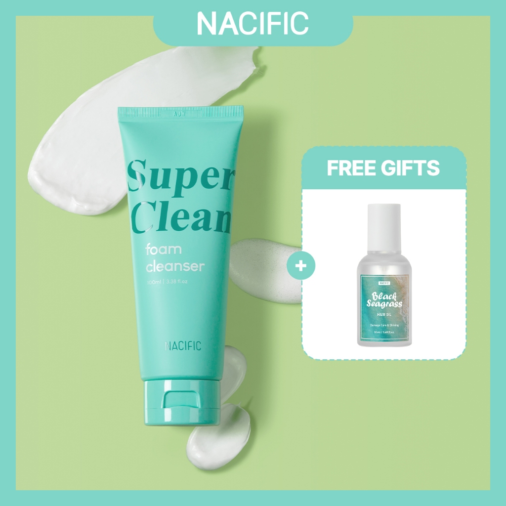 [NACIFIC] Super Clean Foam Cleanser 100ml (Big Size) | Shopee Malaysia