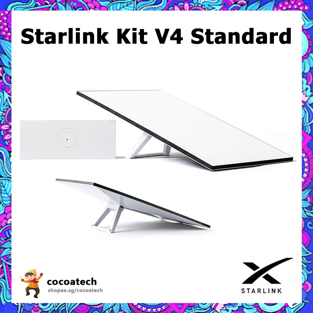 Starlink Standard Kit 2024 (V4) Standard New Generation Satellite ...
