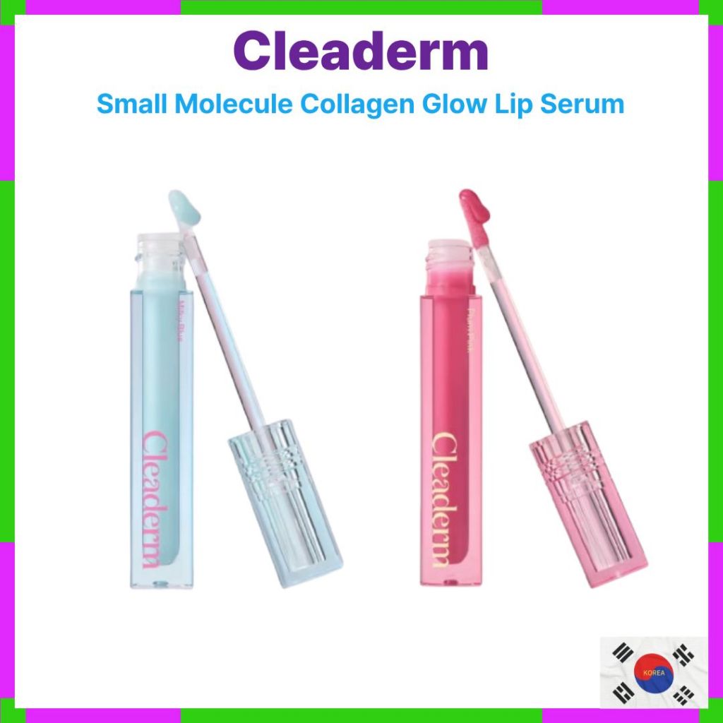 Cleaderm Small Molecule Collagen Glow Lip Serum - Lip Volume, Hydration ...