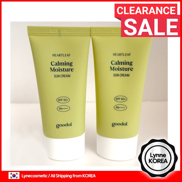 [CLEARANCE] GOODAL Heartleaf Calming Moisture Sun Cream 50ml / Face ...