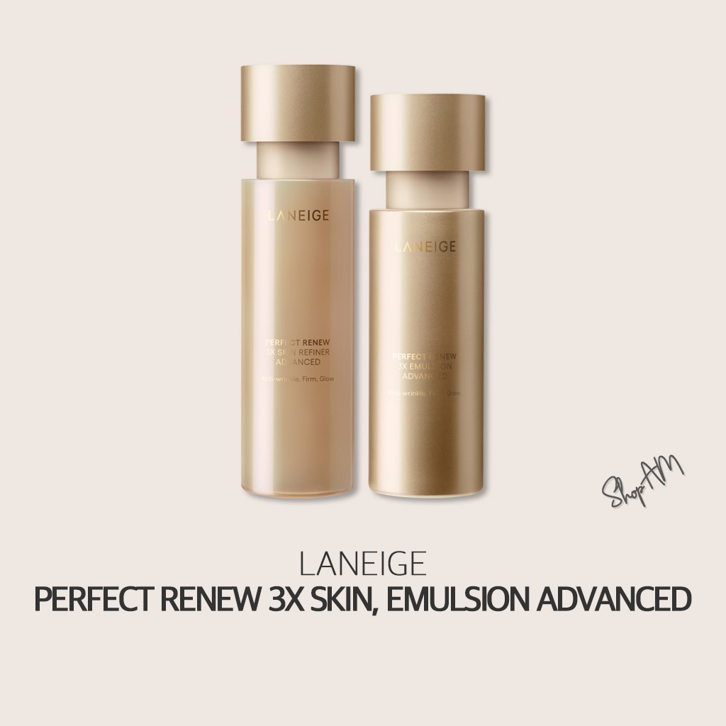 BoxPacking [LANEIGE] Perfect Renew 3X Skin Refiner 150ml, Emulsion ...