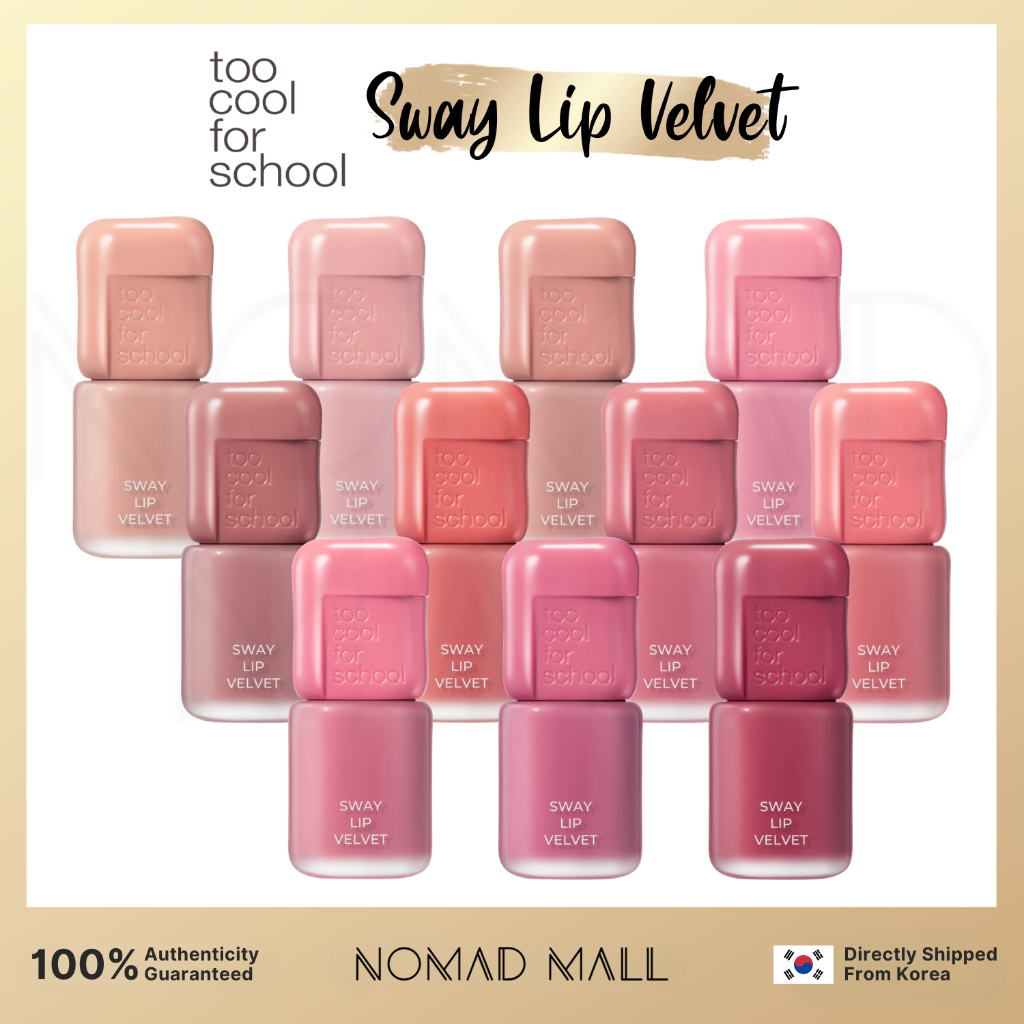 [TOO COOL SCHOOL] Sway Lip Velvet | Shopee Malaysia
