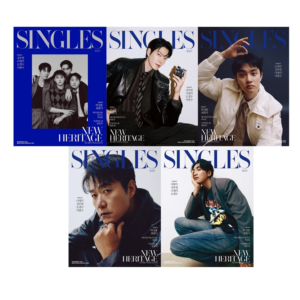 [KOREA MAGAZINE] SINGLES Korea 2025 November _ Na Young Seok, Lee Kwang ...