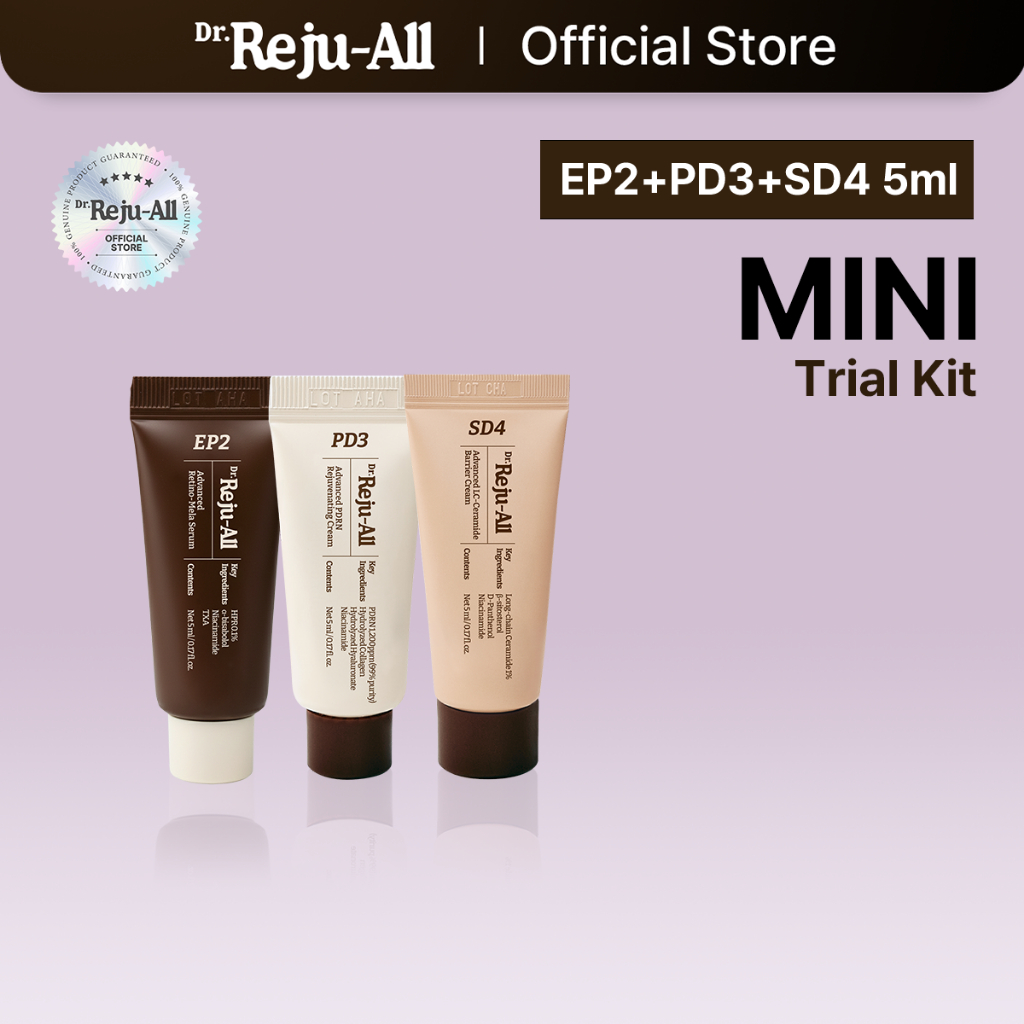 [Dr.Rejuall Official] (Mini Kit 5ml) EP2 HPR Serum + PD3 PDRN Cream ...