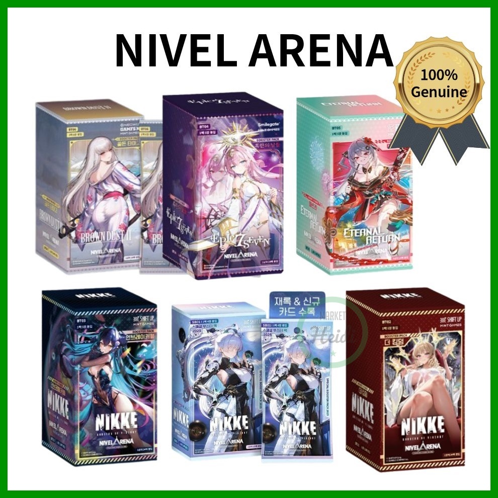 KOREA NIKKE Goddess Of Victory NIVEL ARENA Card The Kingdom Booster