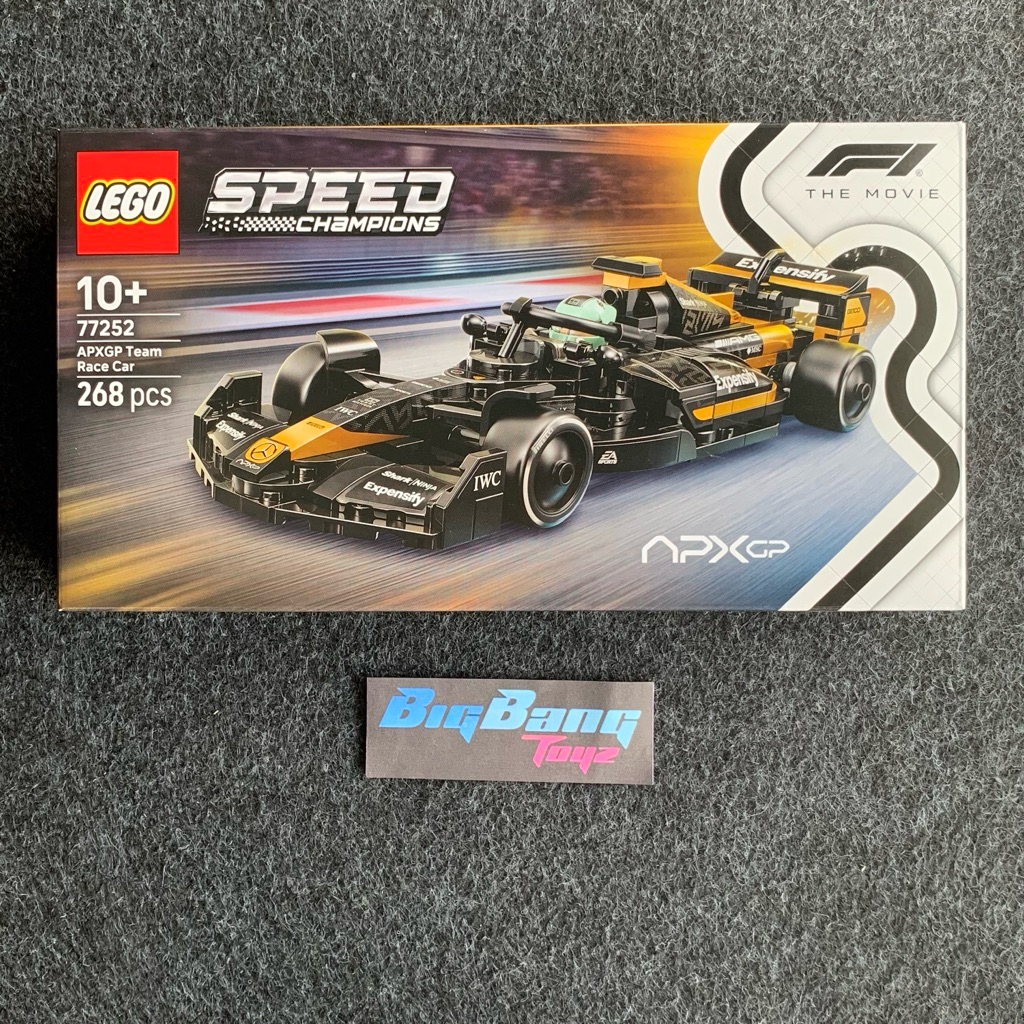 LEGO 77252 Speed Champions APXGP Team Race Car from F1 The Movie (In ...