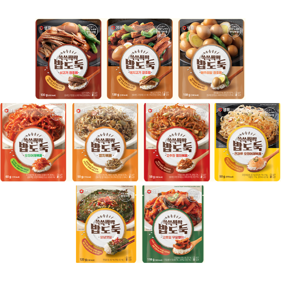 Sempio Banchan Rice Thief Side Dishes - Korean Premium Ready-to-Eat ...