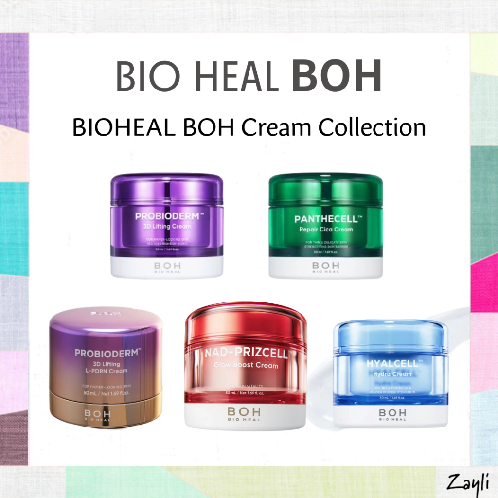 [BIOHEAL BOH] ProBioderm, Panthecell, PDRN, Hyalcell & NAD Cream ...