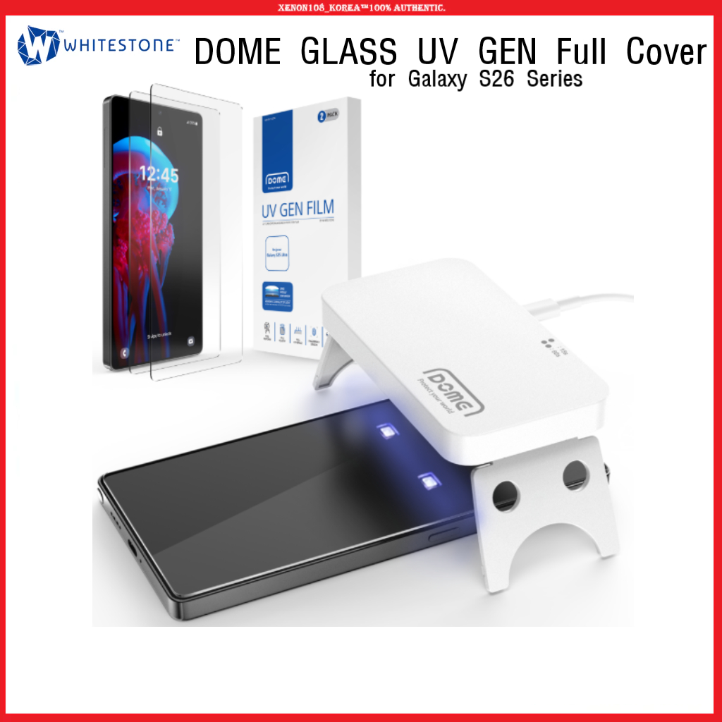 (Whitestone) DOME GLASS UV GEN Full Cover LCD Protective Film for ...