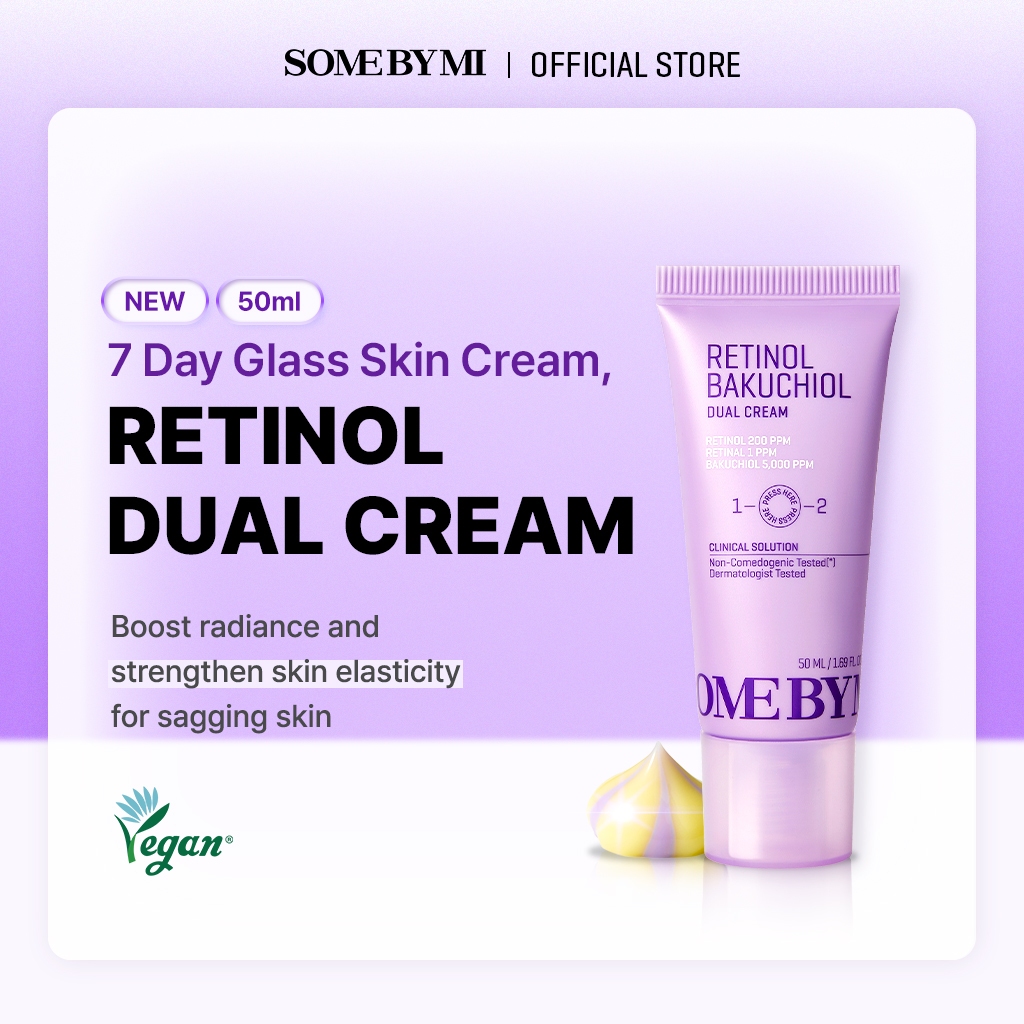 [SOME BY MI] Retinol Bakuchiol Dual Cream 50ml | Shopee Malaysia