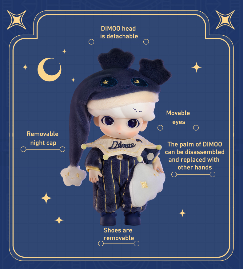 POP MART Dimoo Stay With Me Action Figure | Shopee Malaysia