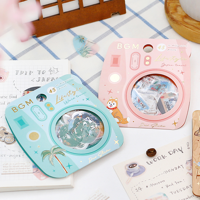 BGM Flakes Seal | Lifestyle Interior, Afternoon Café, Travel in Japan ...