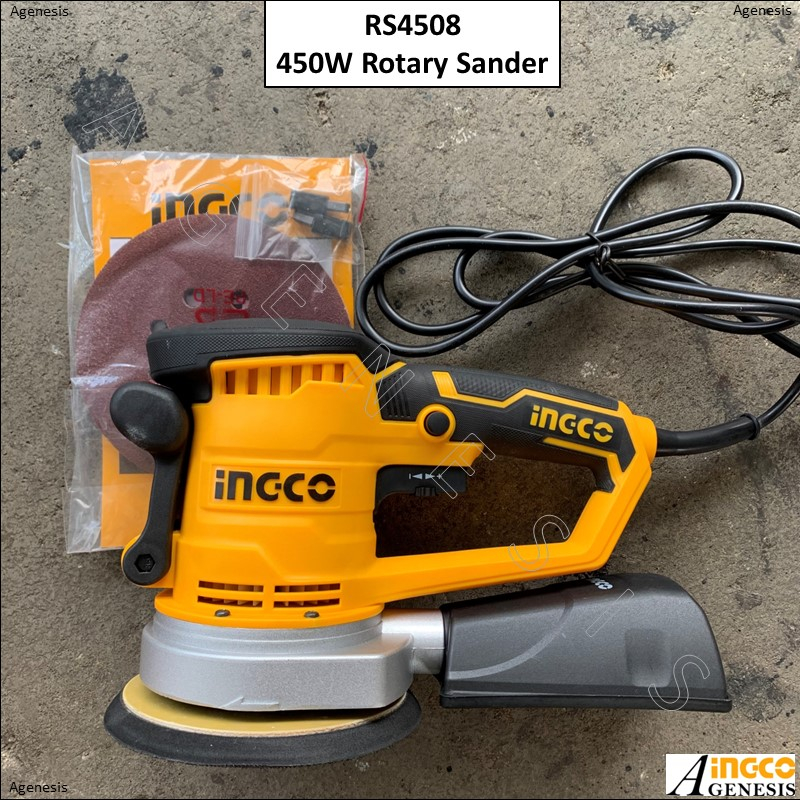 INGCO 320W 450W Rotary Sander RS3216 RS4508 | Shopee Malaysia