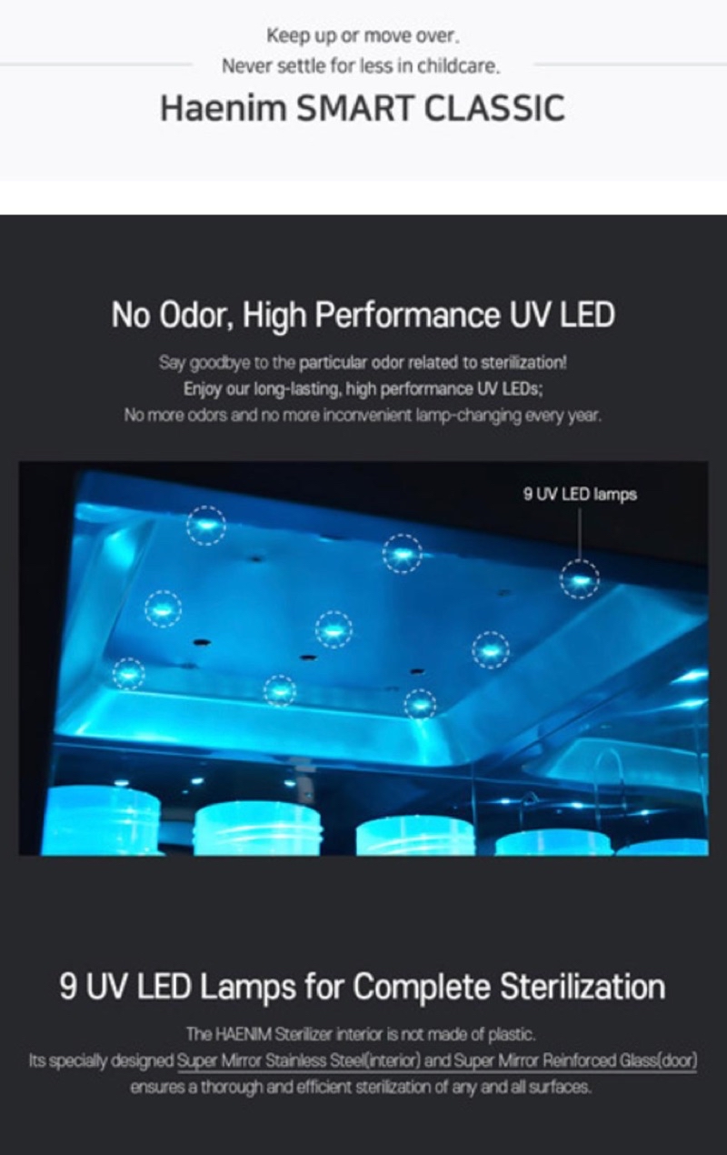 | Haenim 4Gen Plus LED | Spectra UV Sterilizer. (Korean Set) | Shopee ...