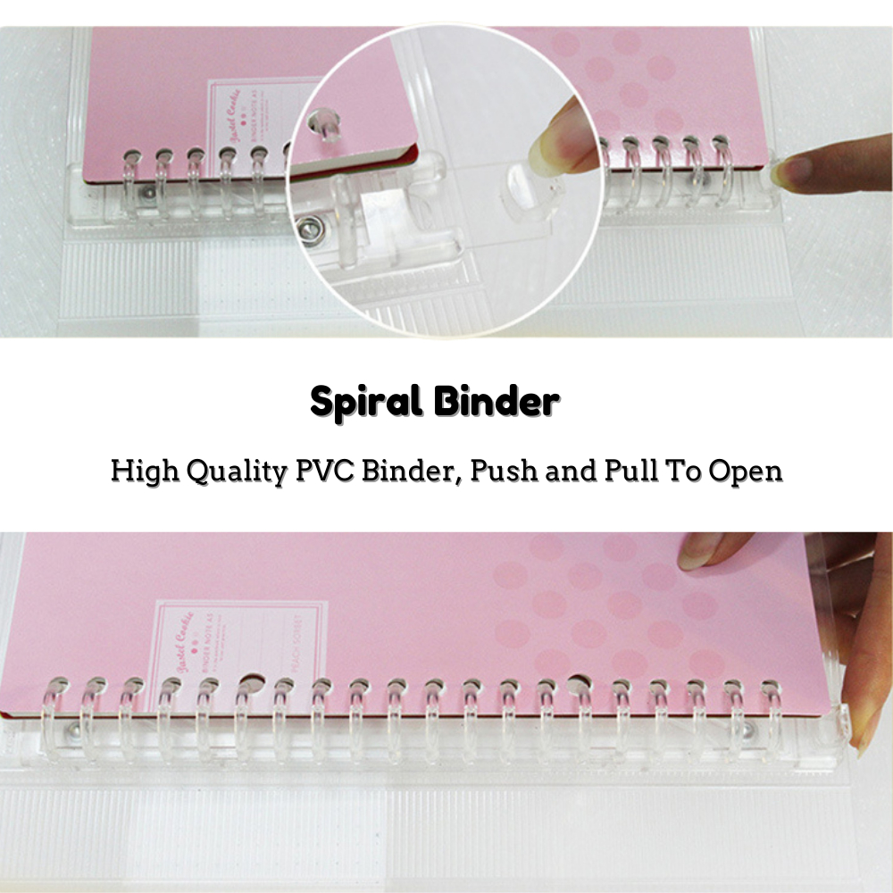 Kokuyo Pastel Stylish Cute Refillable Notebook Organizer Weekly Planner ...