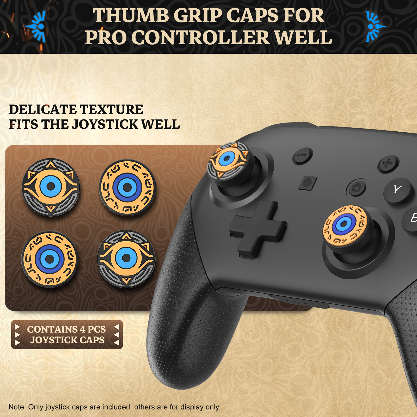 IINE Silicone Non-Slip Cap Case Thumb Grips Caps Cover Joystick Caps ...