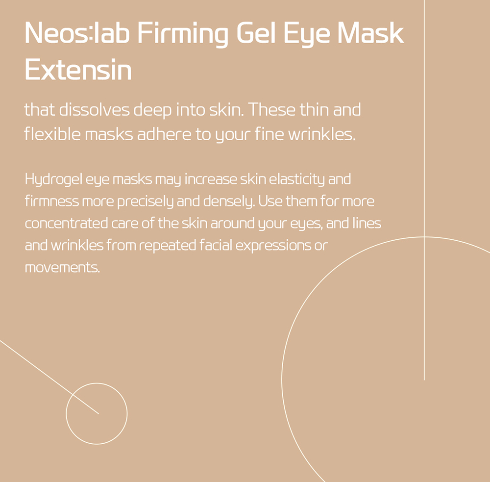 [Petitfee Official] neos:lab Firming Gel Eye Mask 30 Days Moisturizing ...