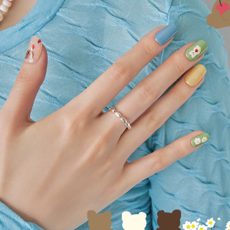 [Wakemake] (Lamp) Machireal Perfect Fit Gel Nail Toenail Stickers ...