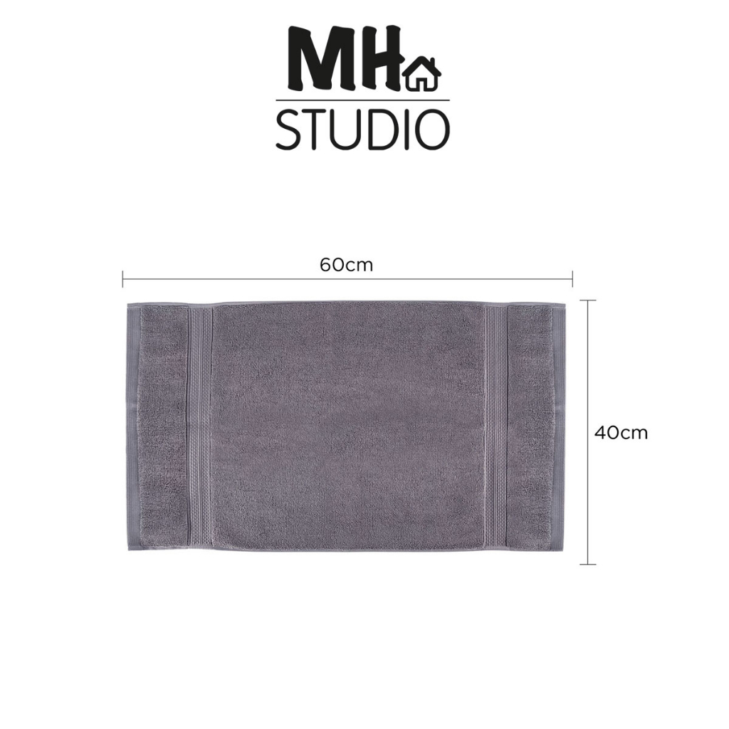 (3 Pc Terry Bath Mat) MH studio Kyzer Terry Bath Mat, Floor Mat ...