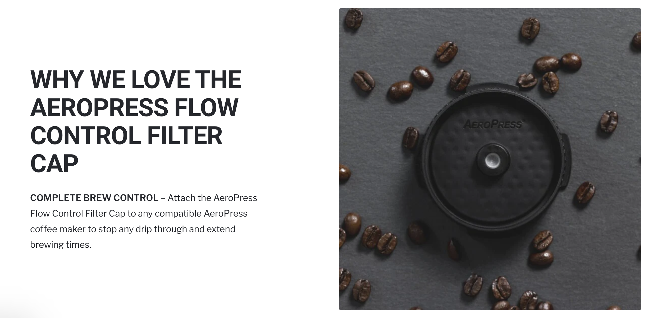 AeroPress Flow Control Filter Cap | Shopee Malaysia