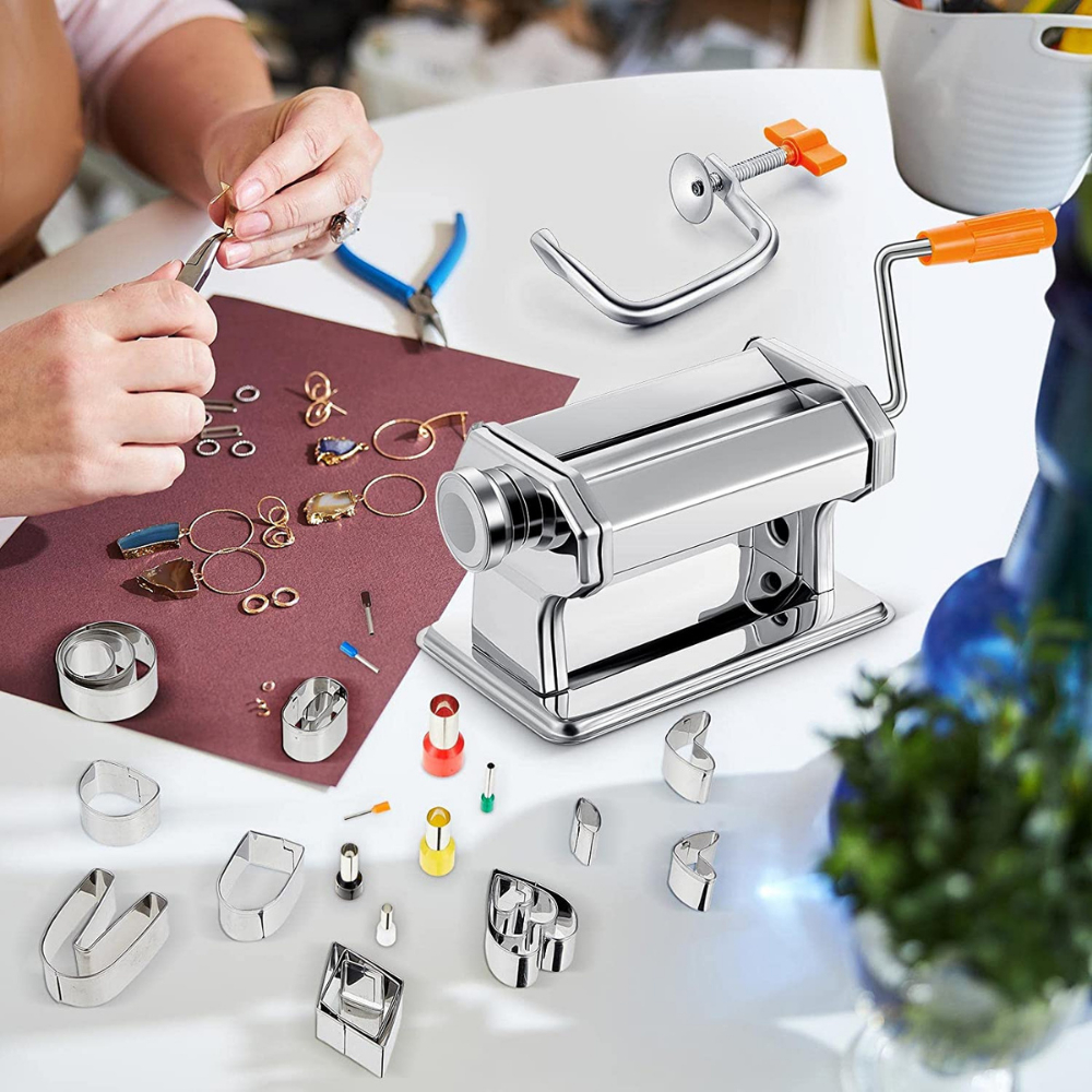 [SG] DitaDot Polymer Clay Press Rolling Machine Hand Cranked Roller ...
