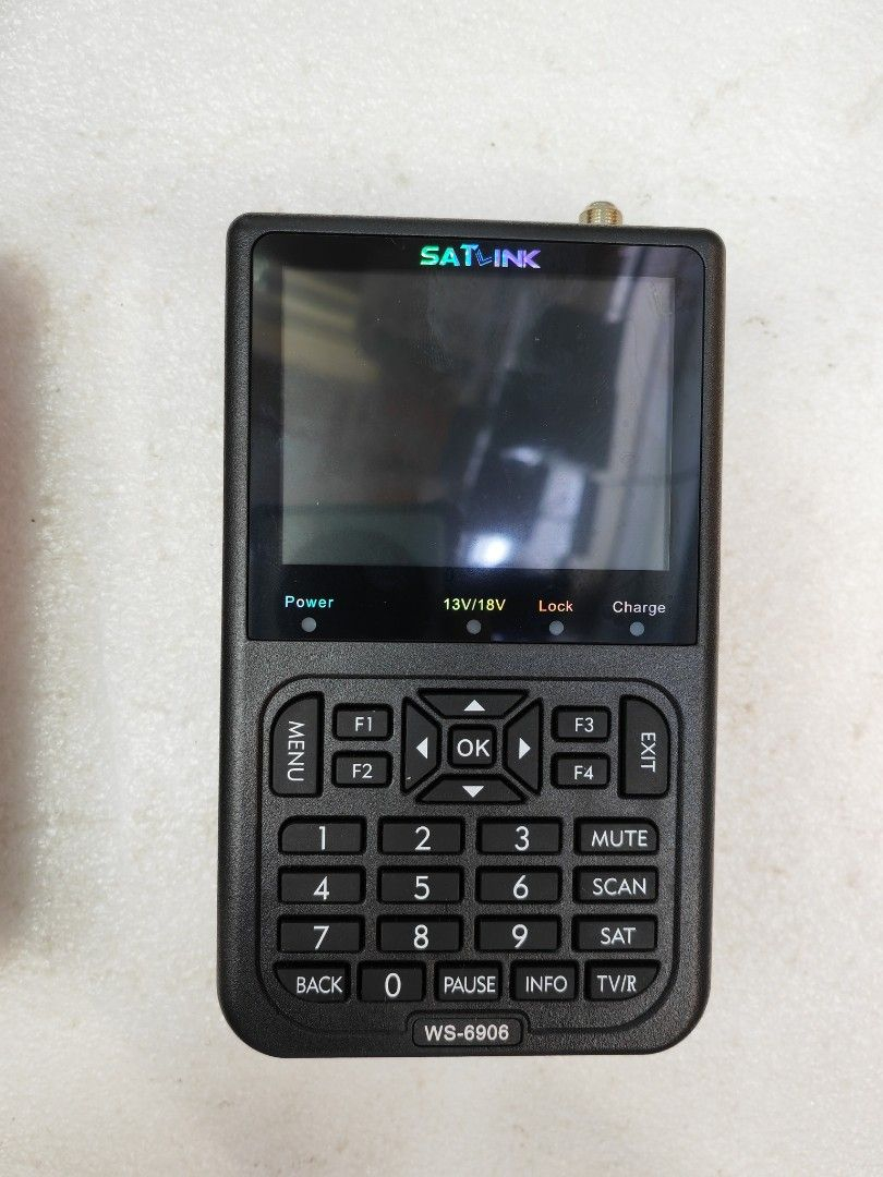 SATLINK WS6906 Digital Satellite Signal Finder Meter – 3.5” LCD Display ...