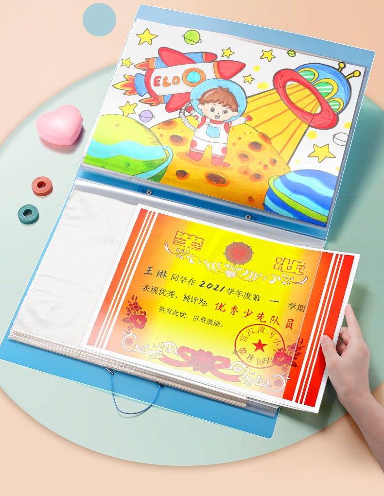 🔥Free Shipping🔥A3/A2,8K/4K Picture Album Folder File Folder Storage ...
