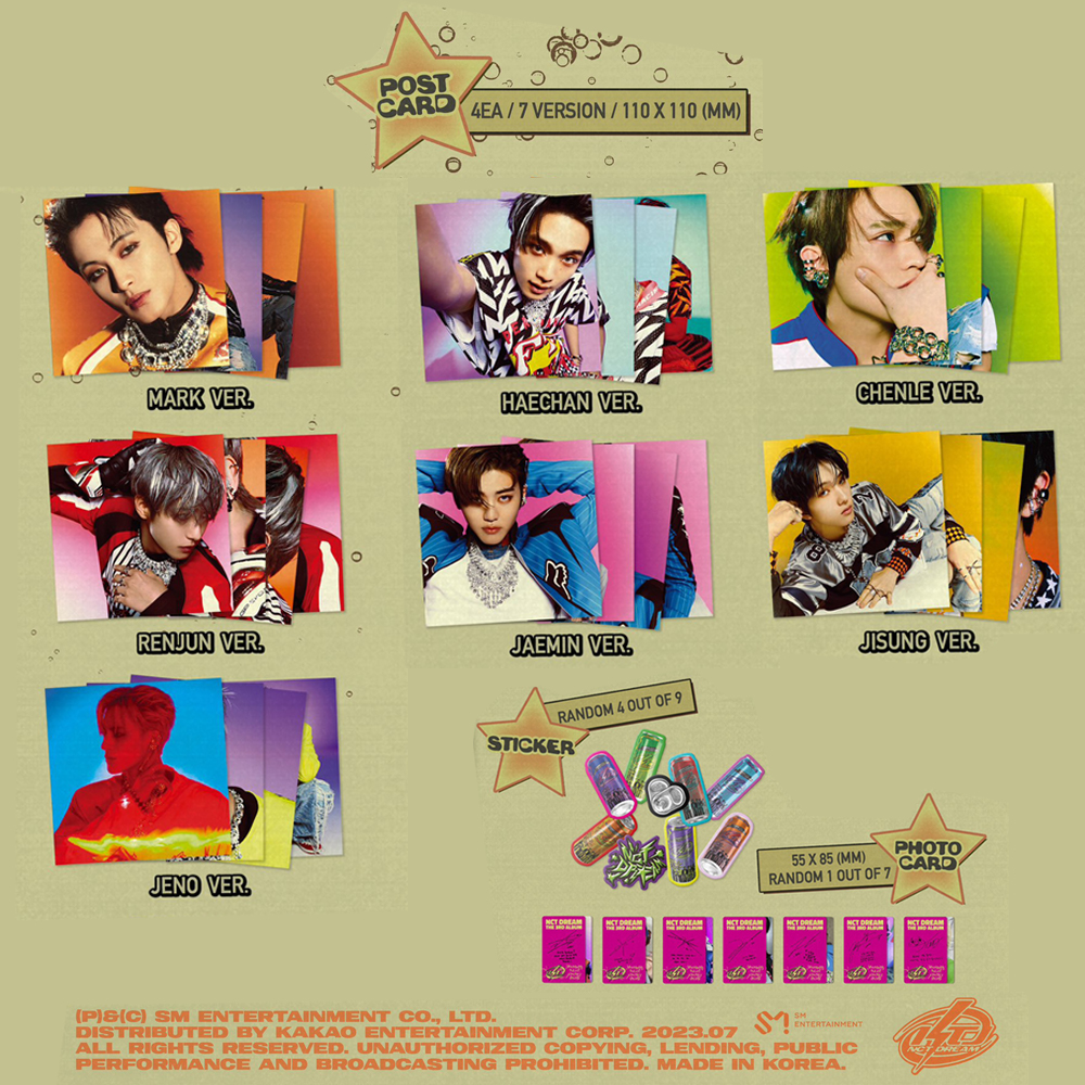 NCT DREAM - 3rd Album [ISTJ] (Poster Ver.) | Shopee Malaysia