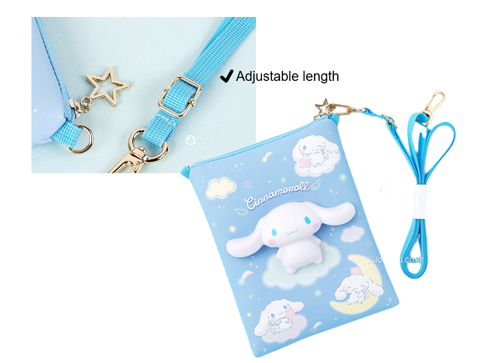 [SANRIO] Cinnamoroll Squishy Phone Cross Bag Crossbody | Shopee Malaysia