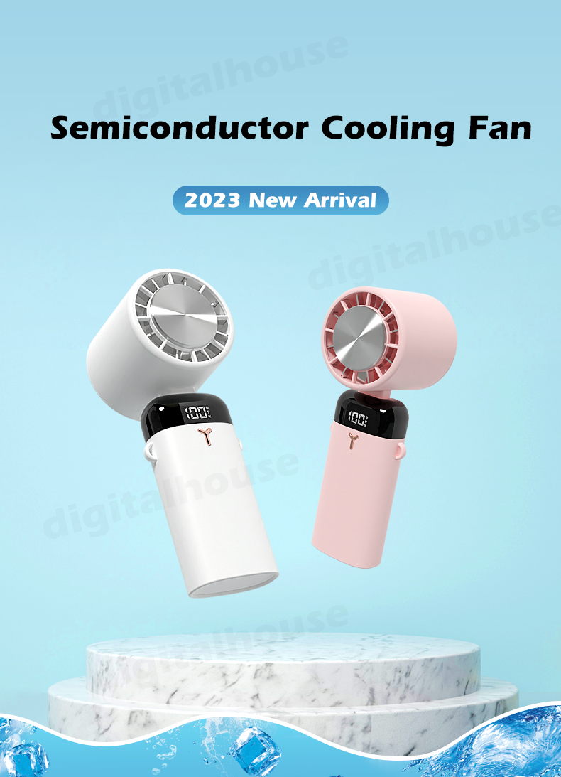 Mini Fan Handheld Fan with Semiconductor Cooling Module Portable Air ...