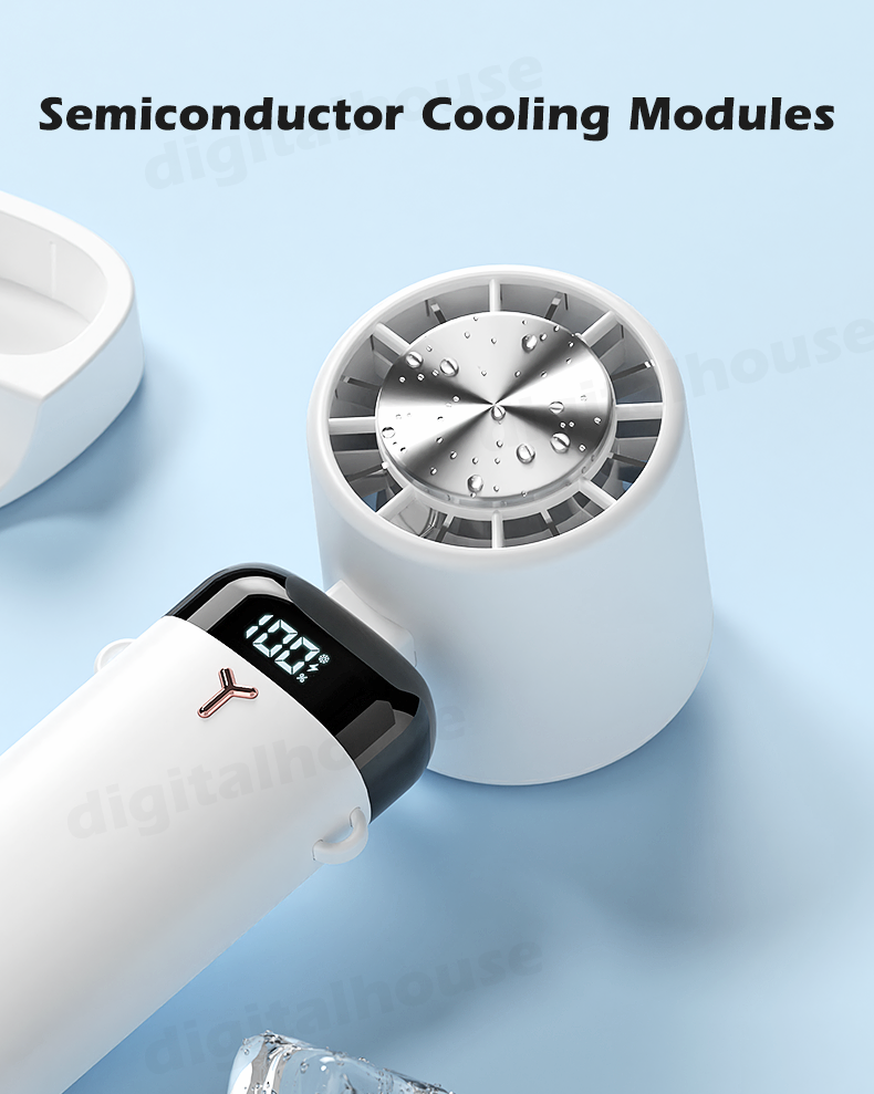 Mini Fan Handheld Fan with Semiconductor Cooling Module Portable Air ...