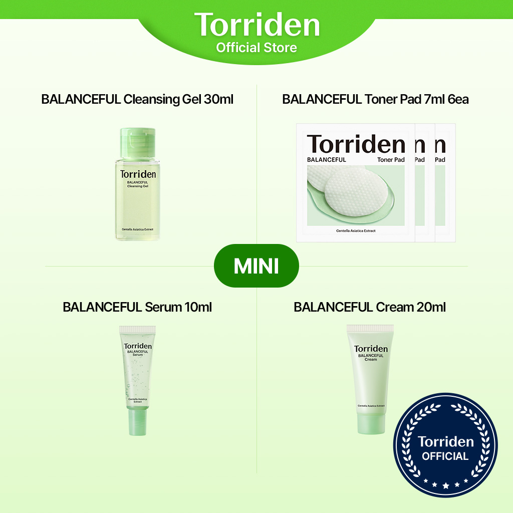 [Torriden Official] BALANCEFUL Cica All in One Mini Size Trial Kit ...