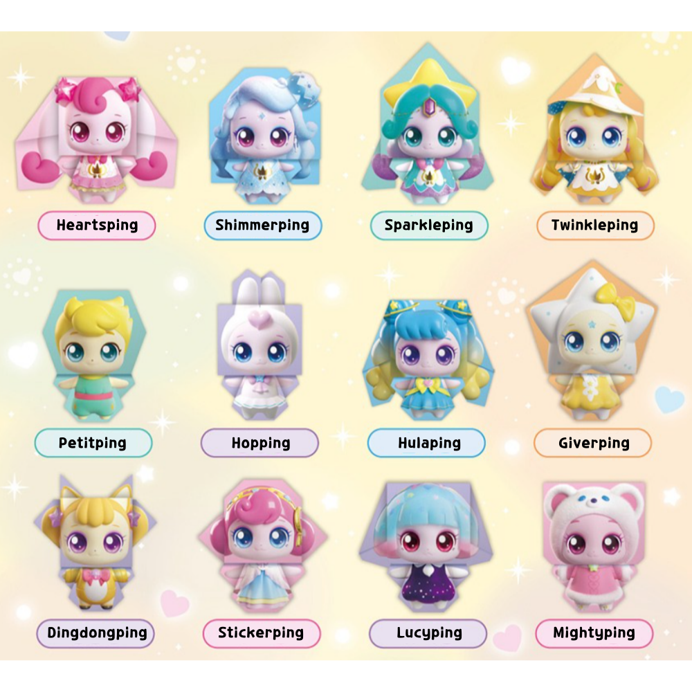 Season 5 Shooting Star Catch Teenieping Origami Papers Teenieping Face ...