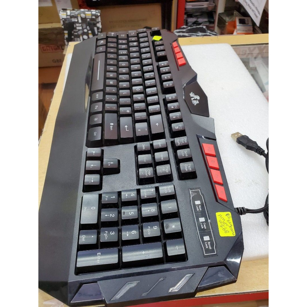 Rii RK900 Plus RGB LED Wired Gaming Keyboard & Mouse Combo | Backlit ...