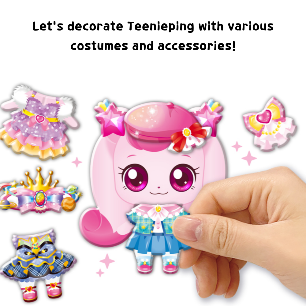 Season 5 Shooting Star Catch Teenieping Sticker Teenieping Reusable ...