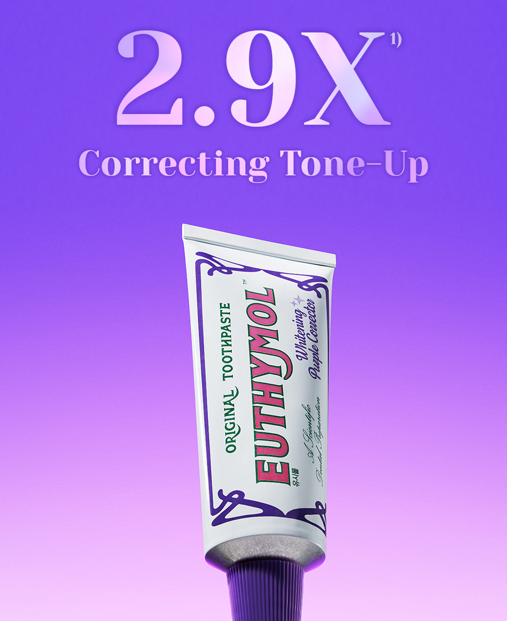 EUTHYMOL whitening Purple Corrector toothpaste teeth cleaning&whitening ...